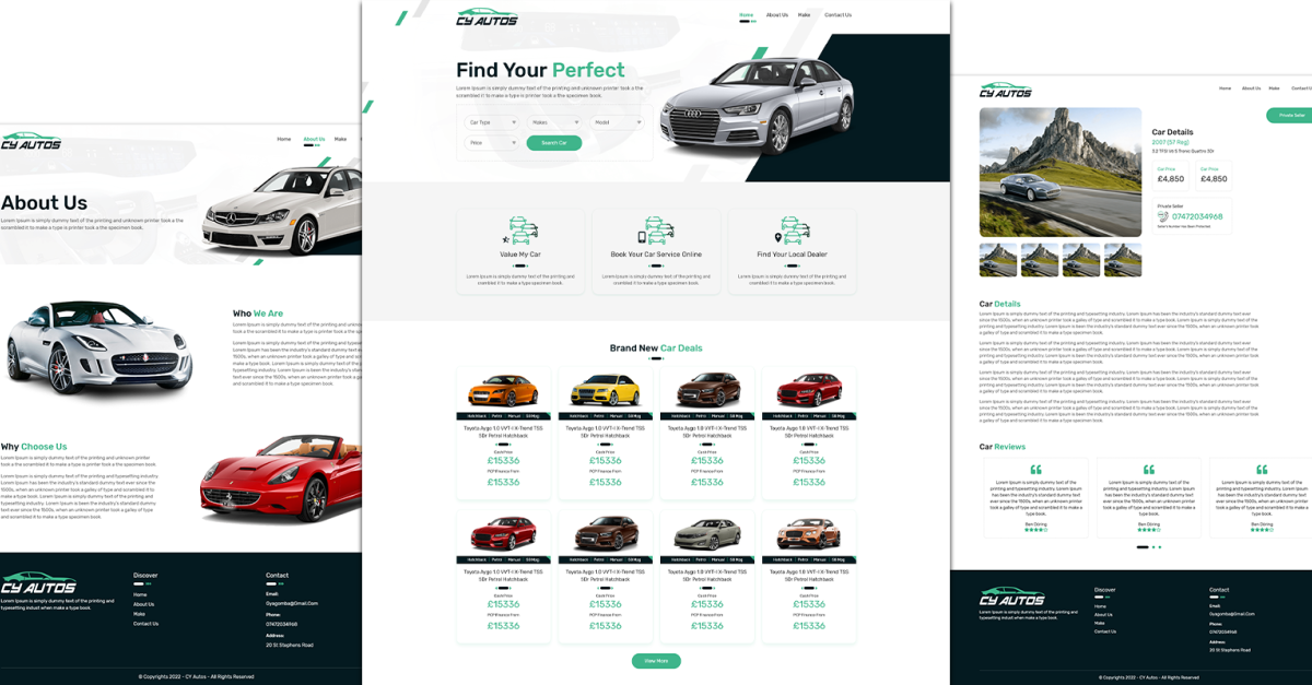 CY Autos Bootstrap 5, plantilla HTML 5 - TemplateMonster