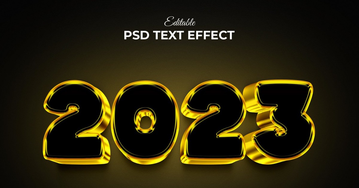 2023 Luxury 3d Text Effect #285268 - TemplateMonster