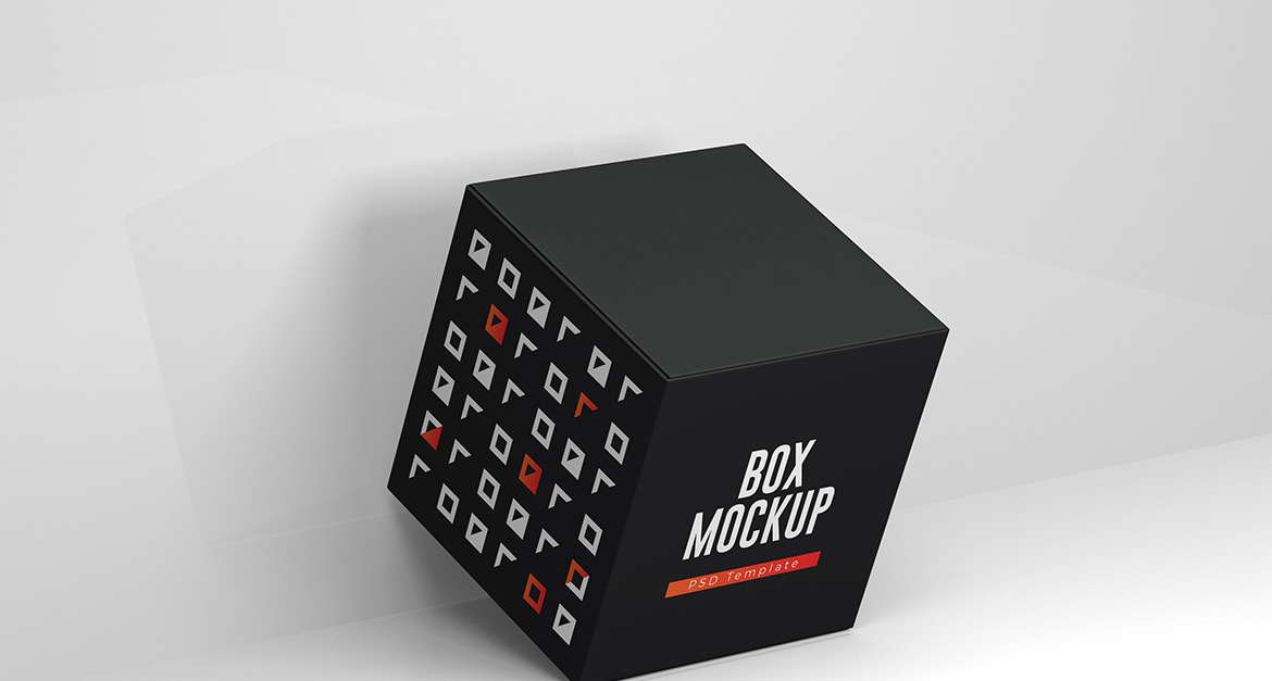 Cube Box Mockup Template Vol 19 #285655 - TemplateMonster