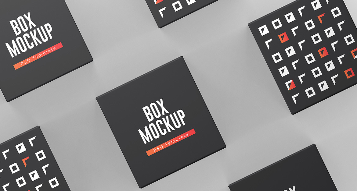 Cube Box Mockup Template Vol 20 #285653 - TemplateMonster