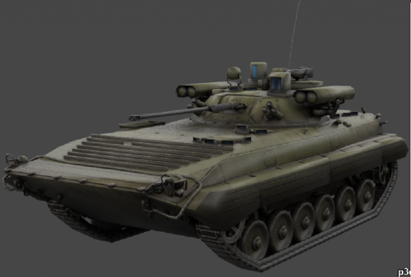 BMP-2 Millitary Game 3d Model #285942 - TemplateMonster