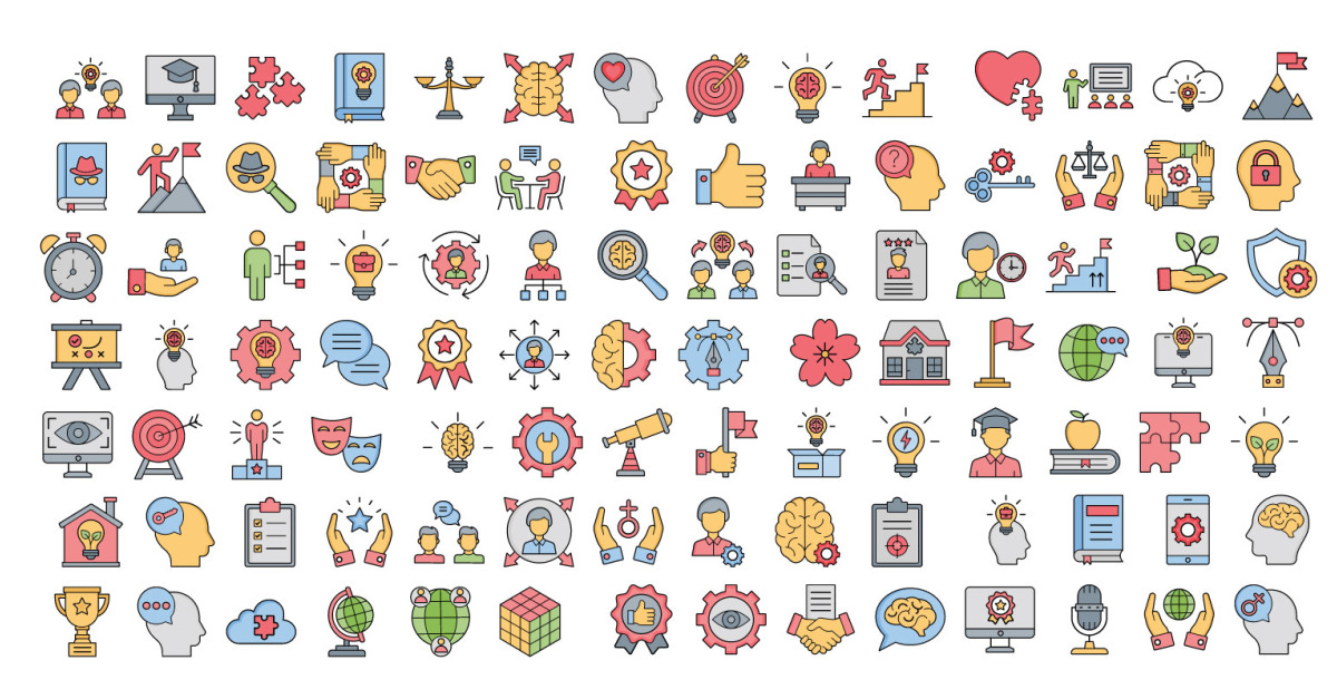 Skill Management Vector Icons | AI | EPS | SVG