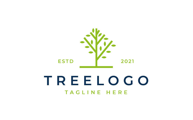 Tree Logo Design Vector Template #286098 - TemplateMonster