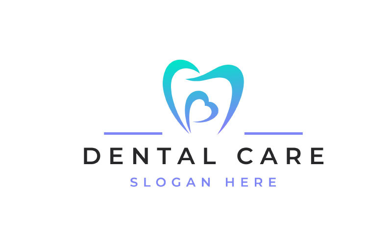 Tooth And Heart, Dental Care Logo Design Inspiration