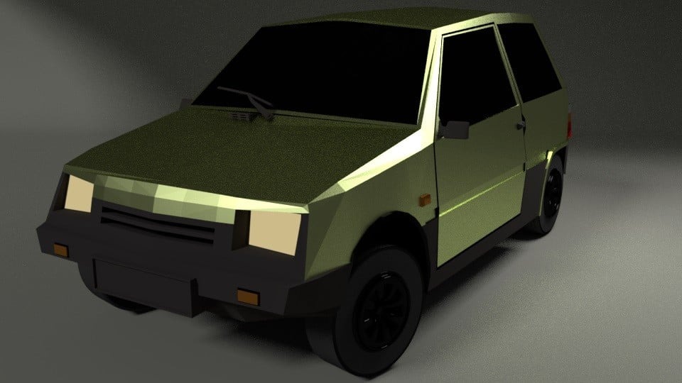 Lada OKA 1111 Auto 3D-Modell #286238 - TemplateMonster