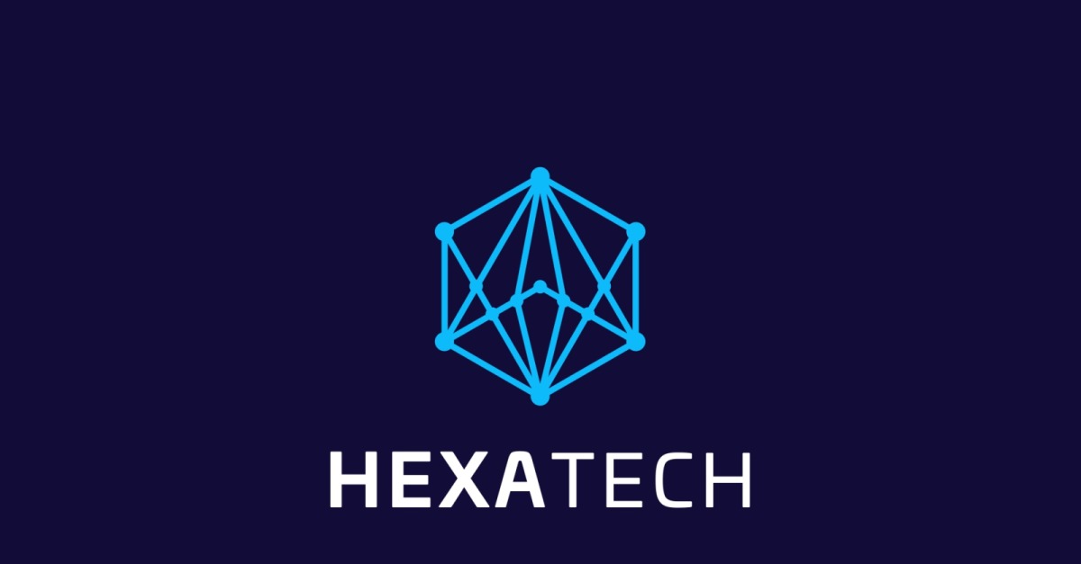 Blockchain Hexagon Connection Logo #286383 - TemplateMonster