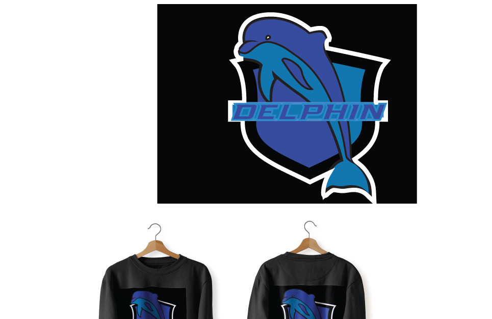 Delphin Logo For Free Company #286358 - TemplateMonster