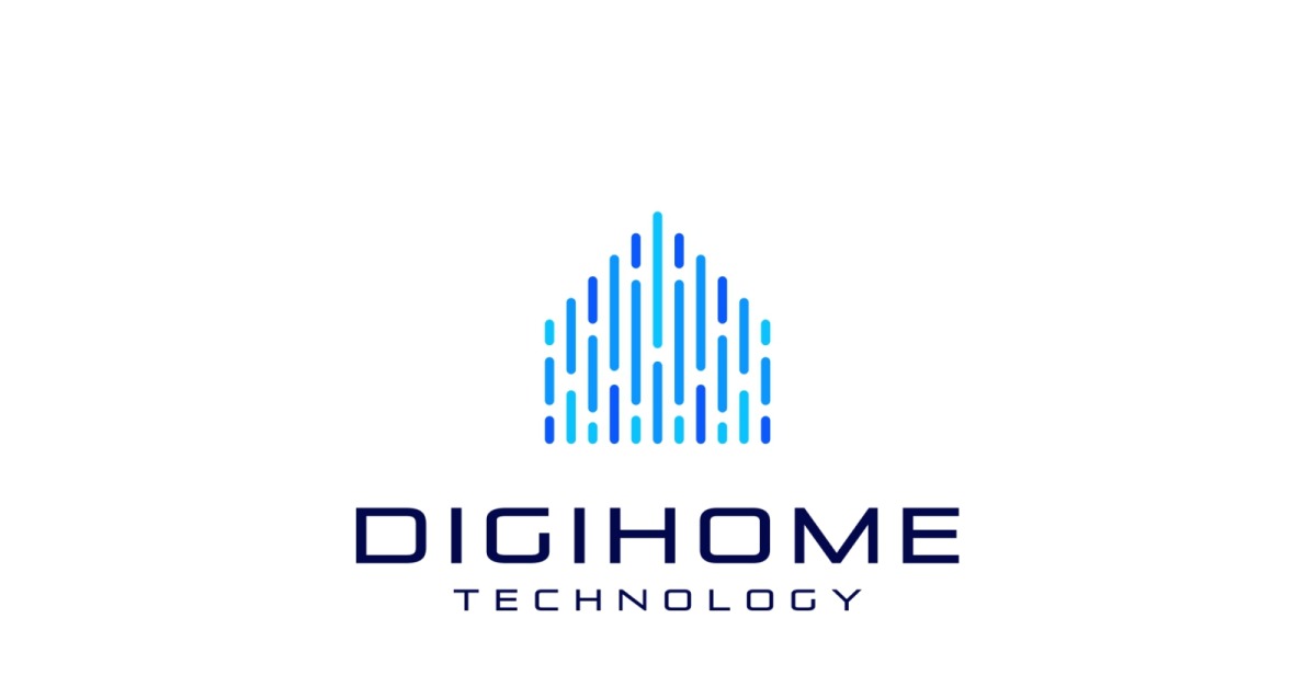 Home Digital House Tech Logo #286388 - TemplateMonster