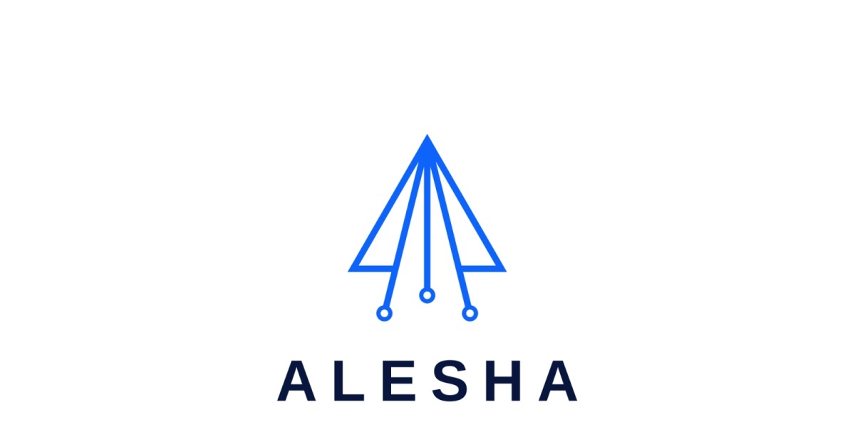 Letter A Electronic Circuit Tech Logo - TemplateMonster