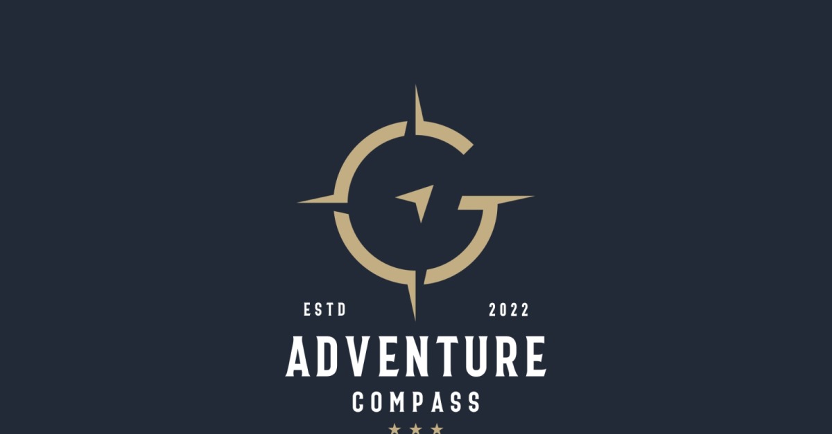 Letter G Compass Navigation Logo #286324 - TemplateMonster