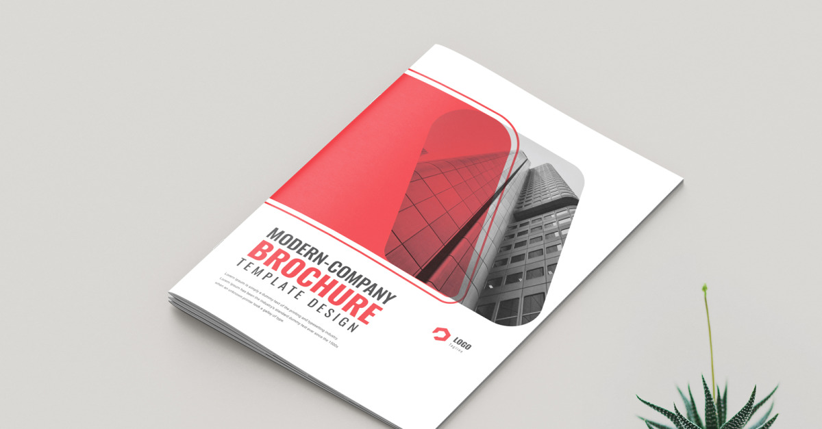 A4 Bifold Brochure Template Design, #286530 - TemplateMonster