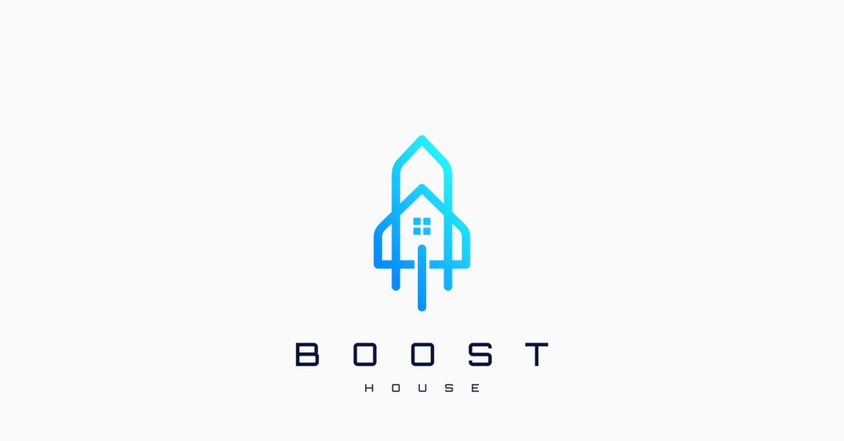 House Rocket Home Launch Logo #286504 - TemplateMonster