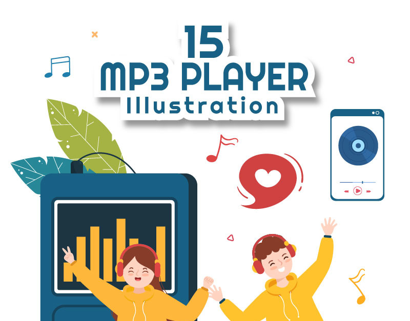 15 MP3-Player-Abbildung #286709 - TemplateMonster