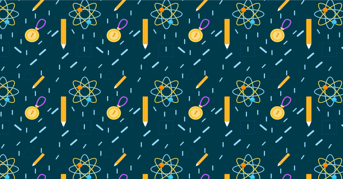 Seamless academic pattern decoration - TemplateMonster