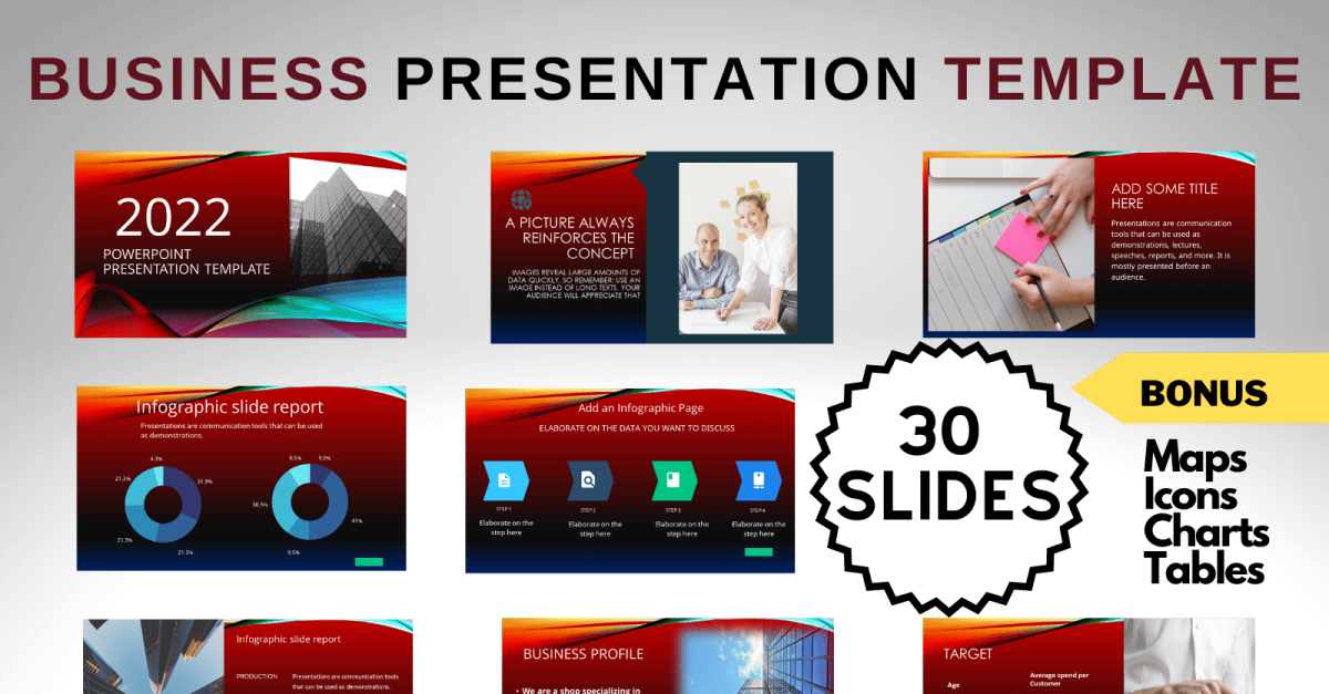 Unikátní šablona prezentace Business PowerPoint ppt