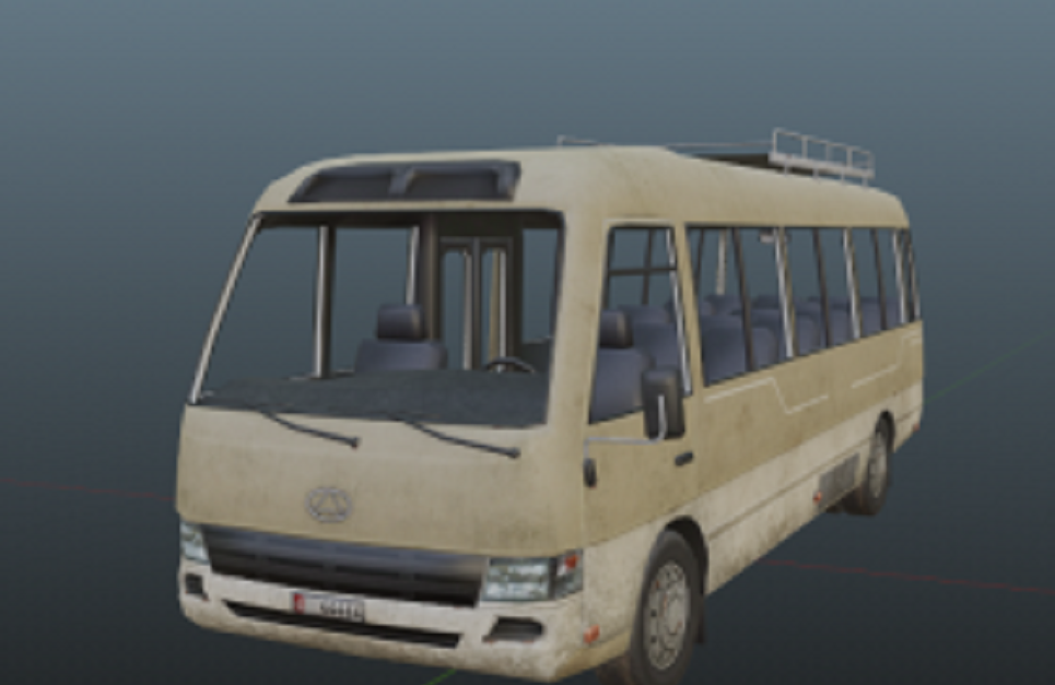 City Bus Really Car 3d Model #287032 - TemplateMonster