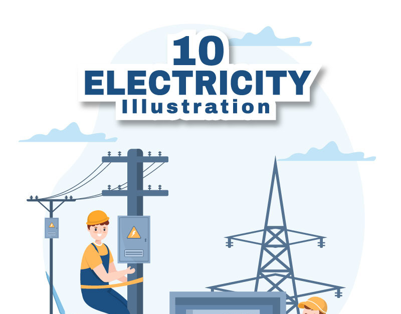10 Lighting and Electricity Energy Maintenance Illustration