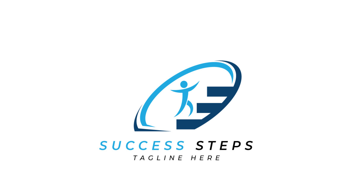 Success steps logo design template #287453 - TemplateMonster
