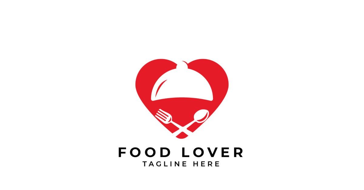 Food lover logo design template #288068 - TemplateMonster