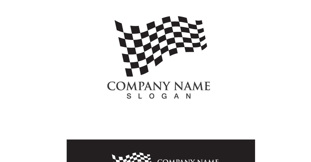 Race flagga vektor Iicon Symbol Graphic5 - TemplateMonster