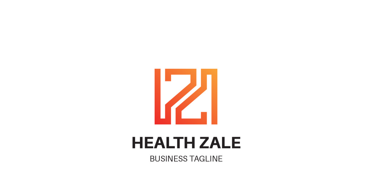 ZH HZ Letter Logo Design Template #288358 - TemplateMonster