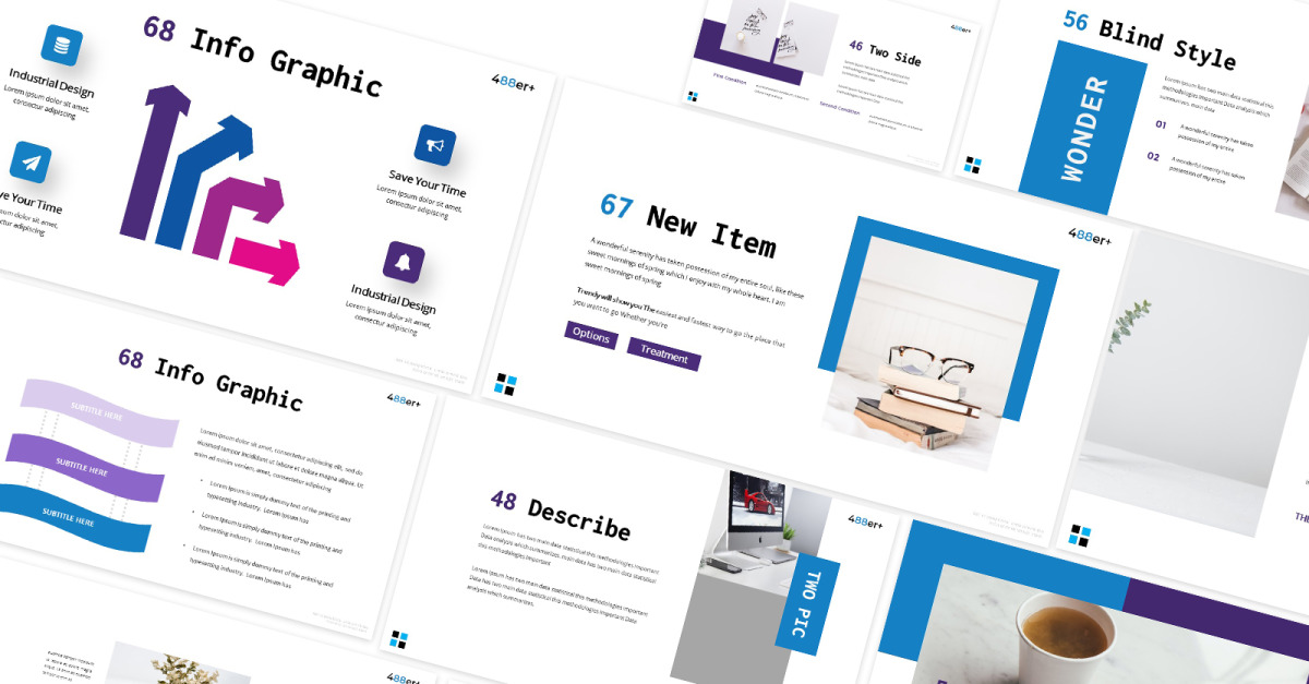 Modèle Powerpoint du modèle généreux - TemplateMonster