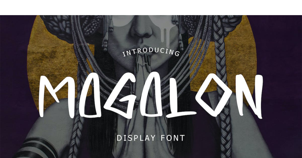 Magalon Unique Display Font #288689 - TemplateMonster