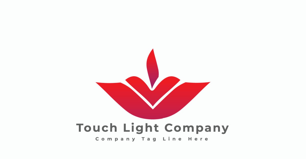 Free Touch Light Company logo Template - TemplateMonster