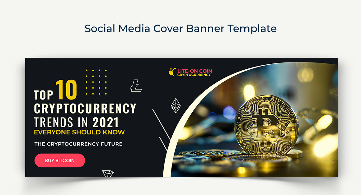 CryptoCurrency Facebook Cover Banner Design Template-05