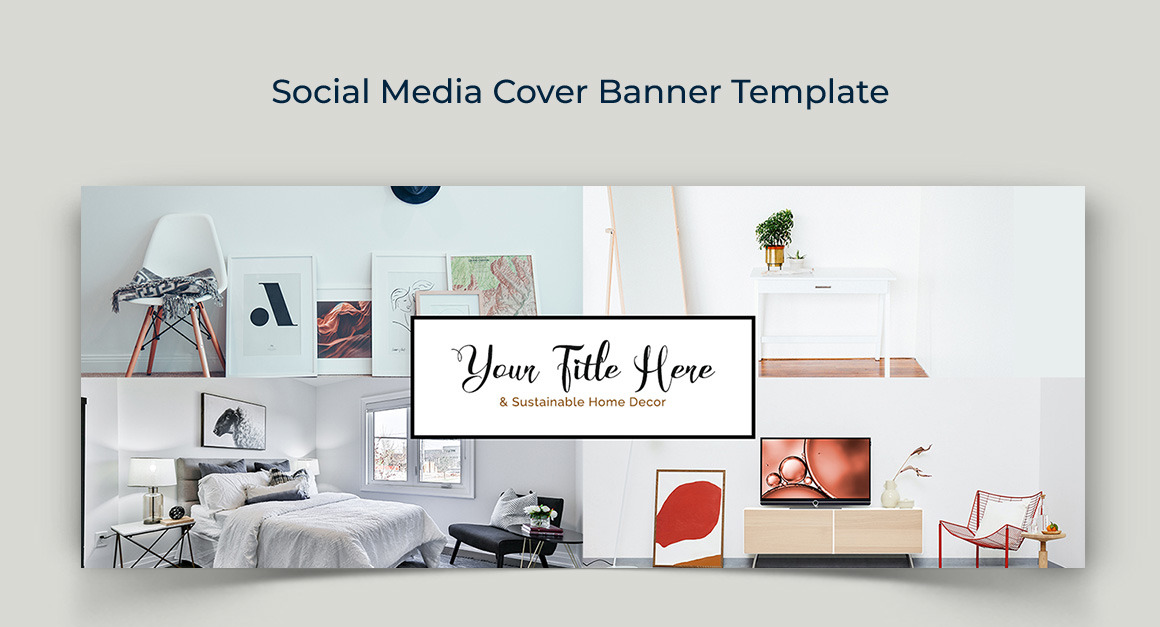 Interior Minimal Facebook Cover Banner Design Template-08