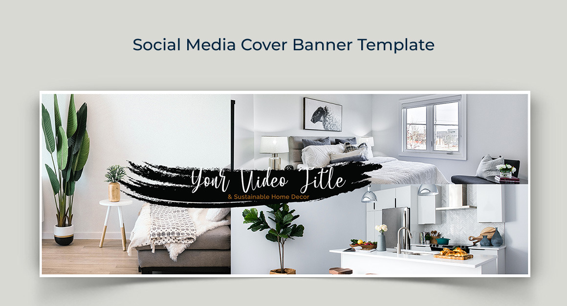 Interior Minimal Facebook Cover Banner Design Template-10