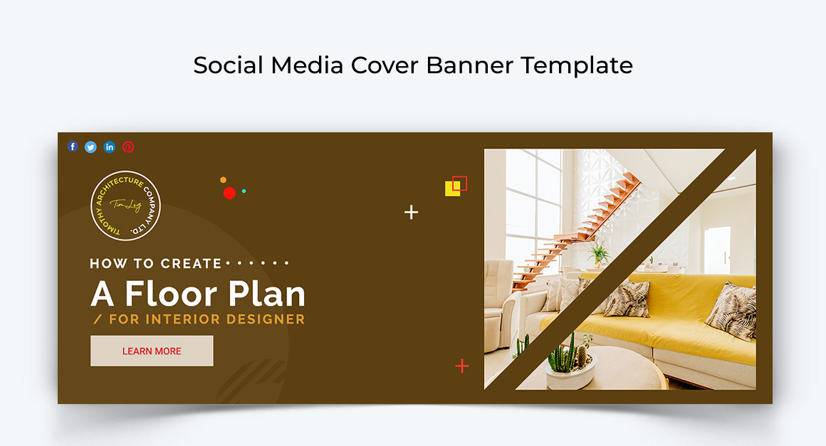 Architecture Facebook Cover Banner Design Template-01
