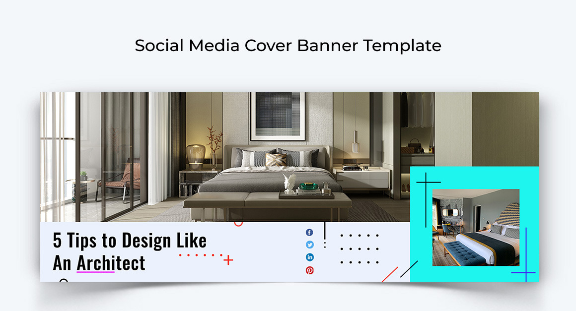 Architecture Facebook Cover Banner Design Template-13