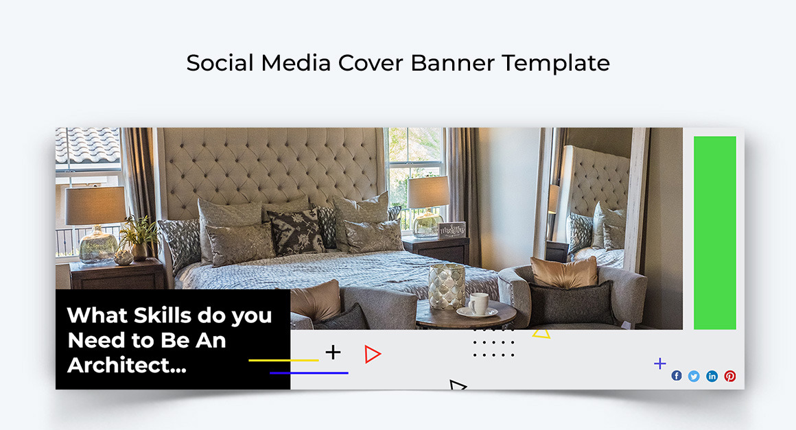 Architecture Facebook Cover Banner Design Template-16