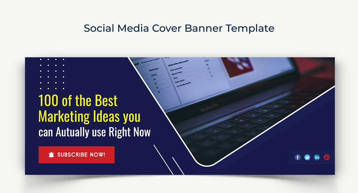 Digital Marketing Facebook Cover Banner Design Template-13
