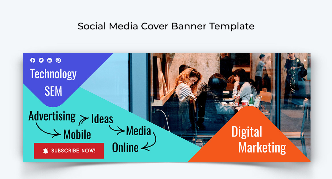 Digital Marketing Facebook Cover Banner Design-20