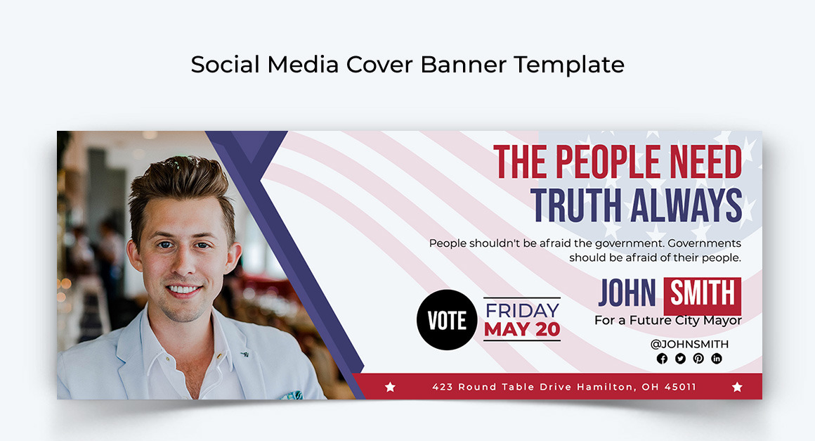 Political Campaign Facebook Cover Banner Design-05