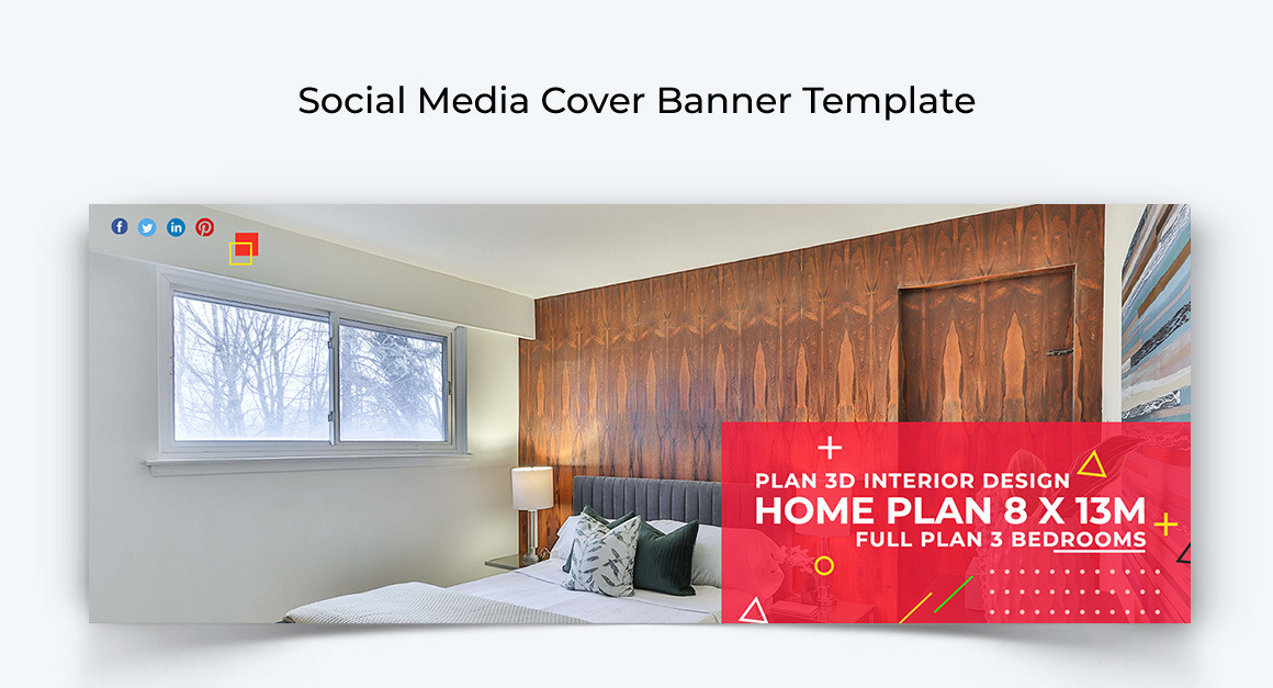 Architecture Facebook Cover Banner Design Template-019