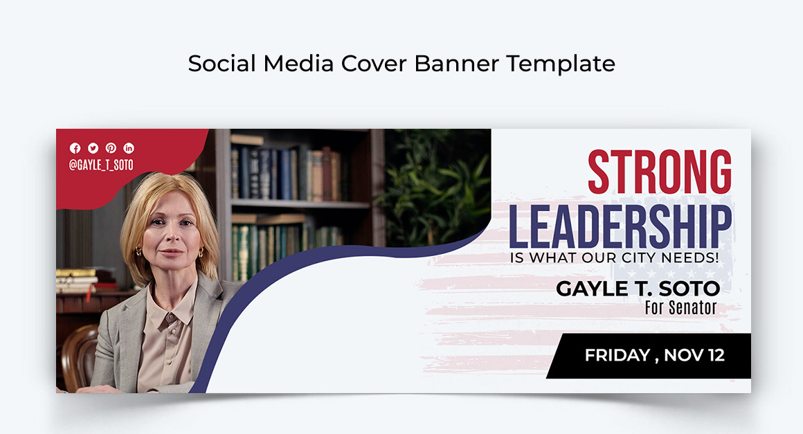 Political Campaign Facebook Cover Banner Design-009