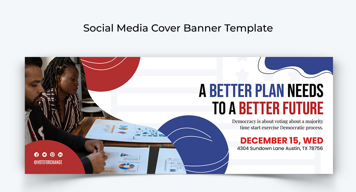 Political Campaign Facebook Cover Banner Design-011