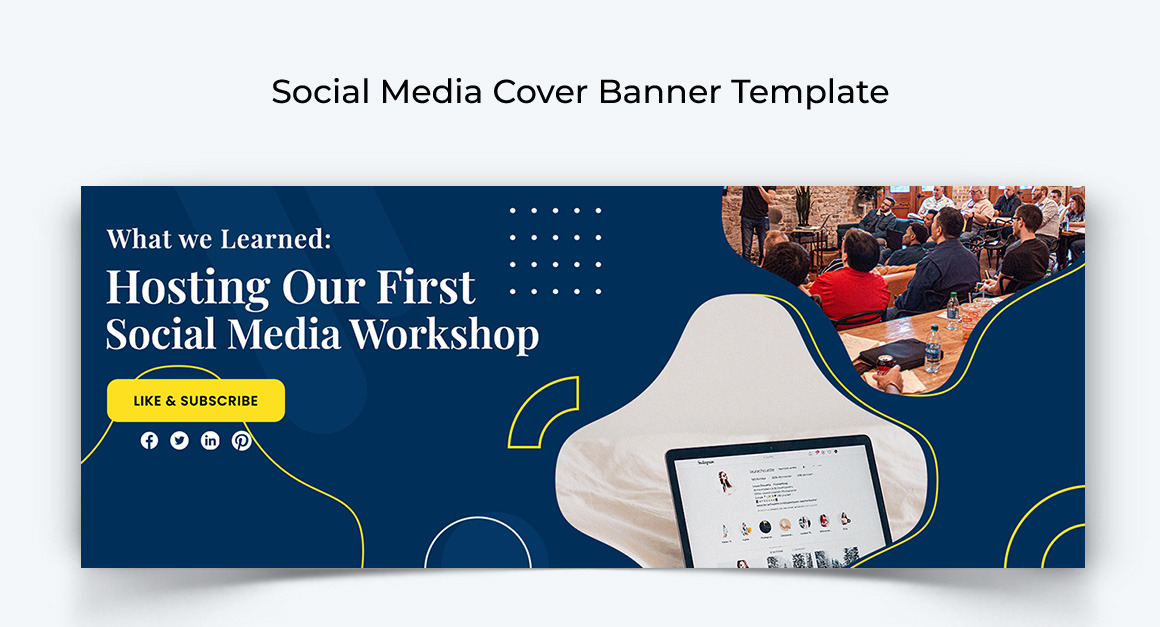Social Media Workshop Facebook Cover Banner Design-018