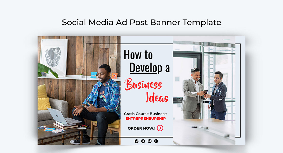 Business Service Facebook Ad Banner Design Template-06