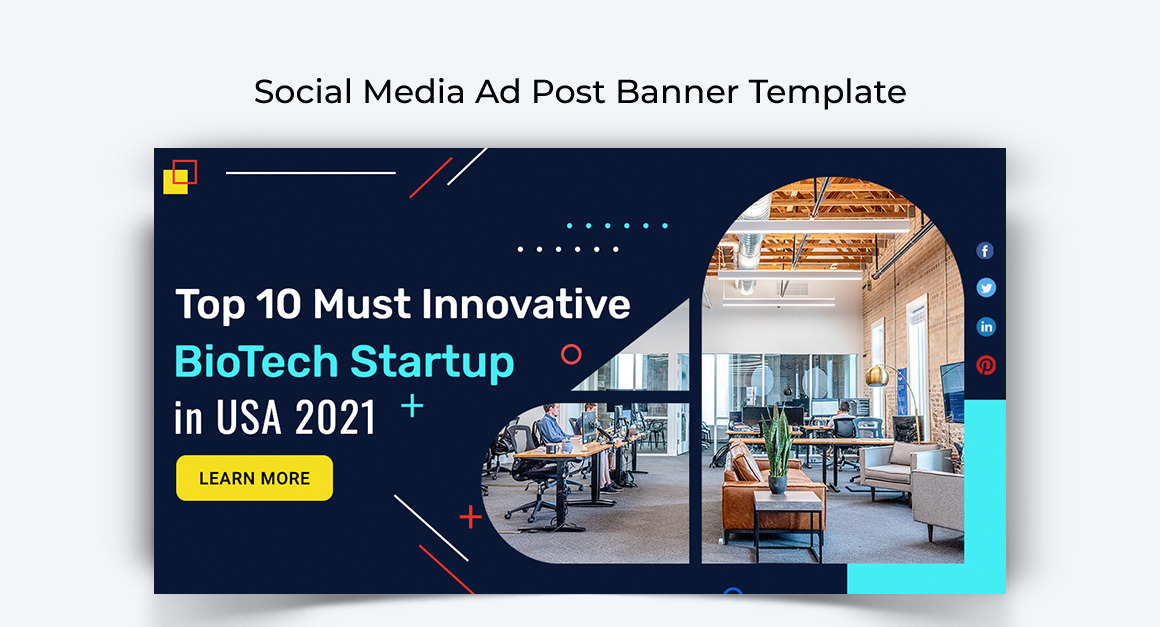 Business Service Facebook Ad Banner Design Template-59