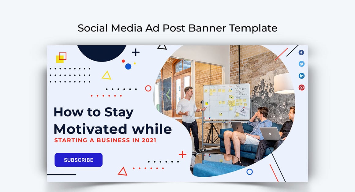 Business Service Facebook Ad Banner Design Template-66