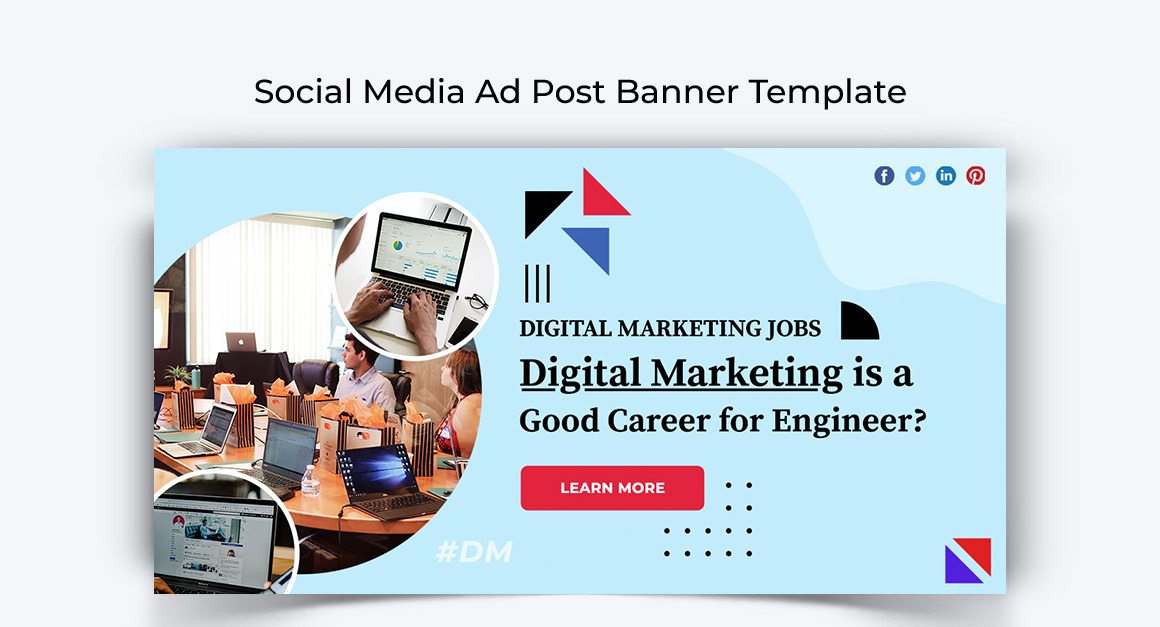 Digital Marketing Facebook Ad Banner Design Template-03