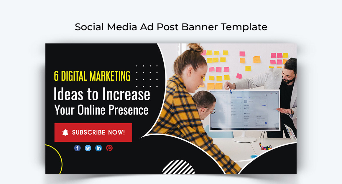 Digital Marketing Facebook Ad Banner Design Template-15