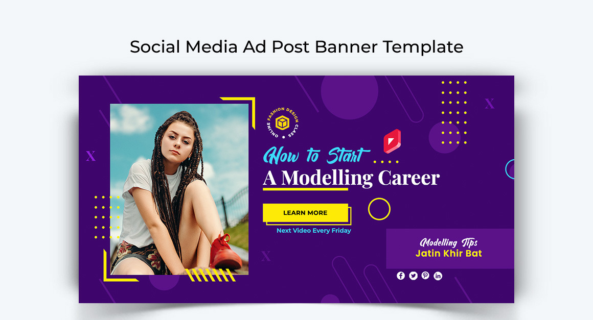 Fashion Facebook Ad Banner Design Template-05