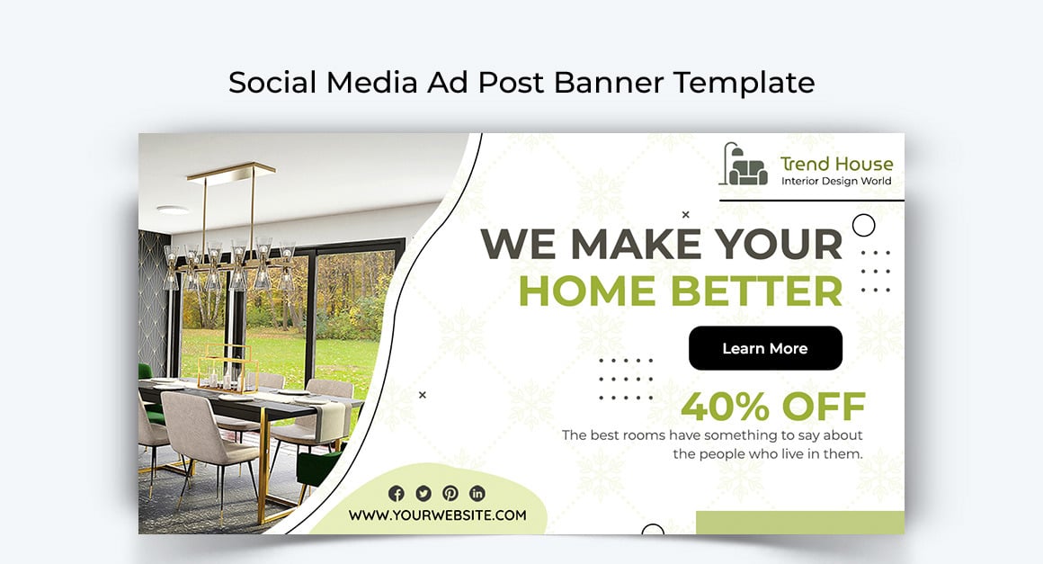 Interior Minimal Facebook Ad Banner Design Template-15