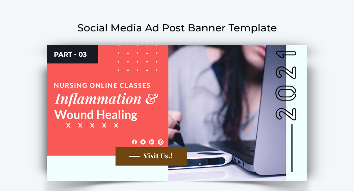 Medical and Hospital Facebook Ad Banner Design Template-07