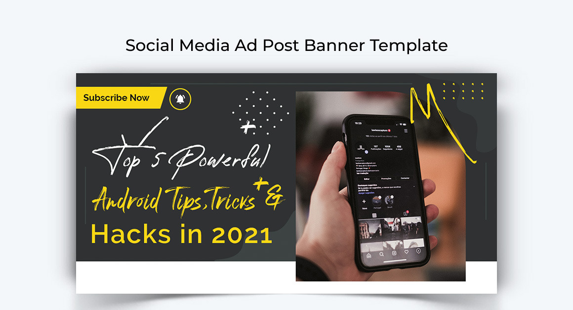 Mobile Tips Facebook Ad Banner Design Template-15